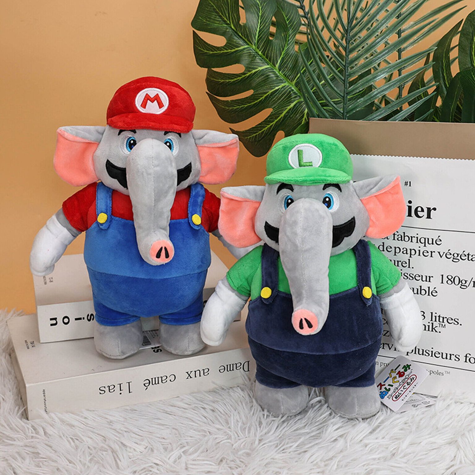 Super Mario Bros Wonder Plushie Elephants - City Kidz Toys